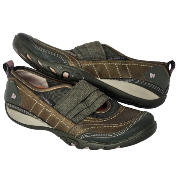 Merrell | Shoes | Merrell Mimosa Banded Mary Jane Style Leather Shoe In ...